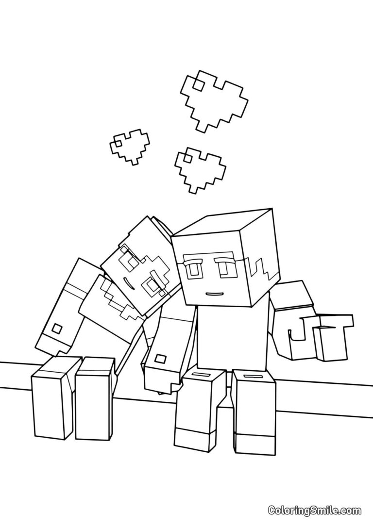Minecraft Coloring Pages Printable | PDF & JPG