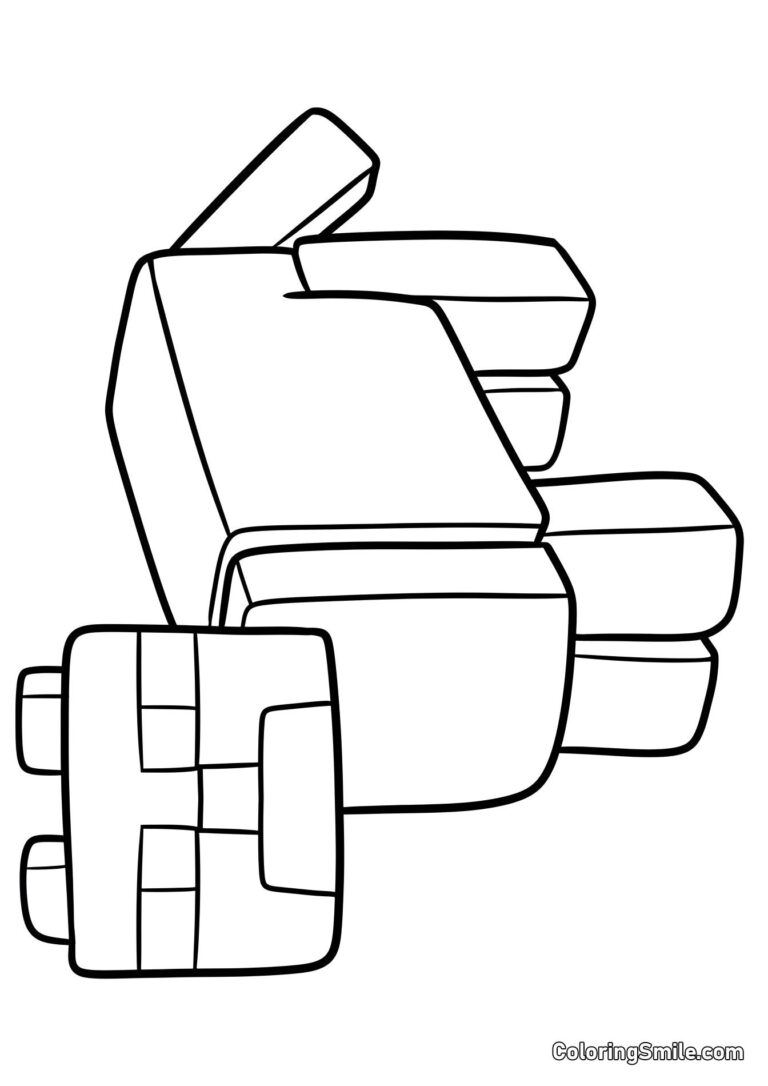 Minecraft Coloring Pages Printable | PDF & JPG