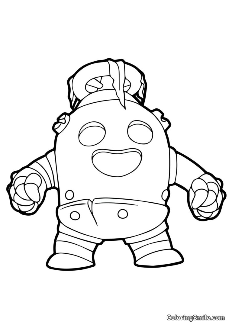 Dibujos de Brawl Stars para colorear y imprimir