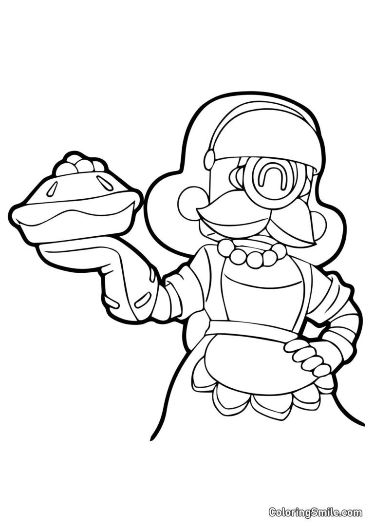 Brawl Stars Coloring Pages for Printing