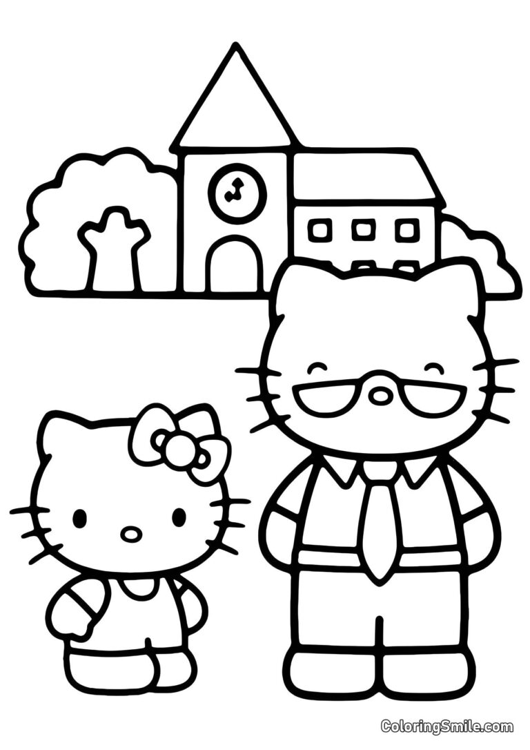 Hello Kitty Coloring Pages | Free Printable Images