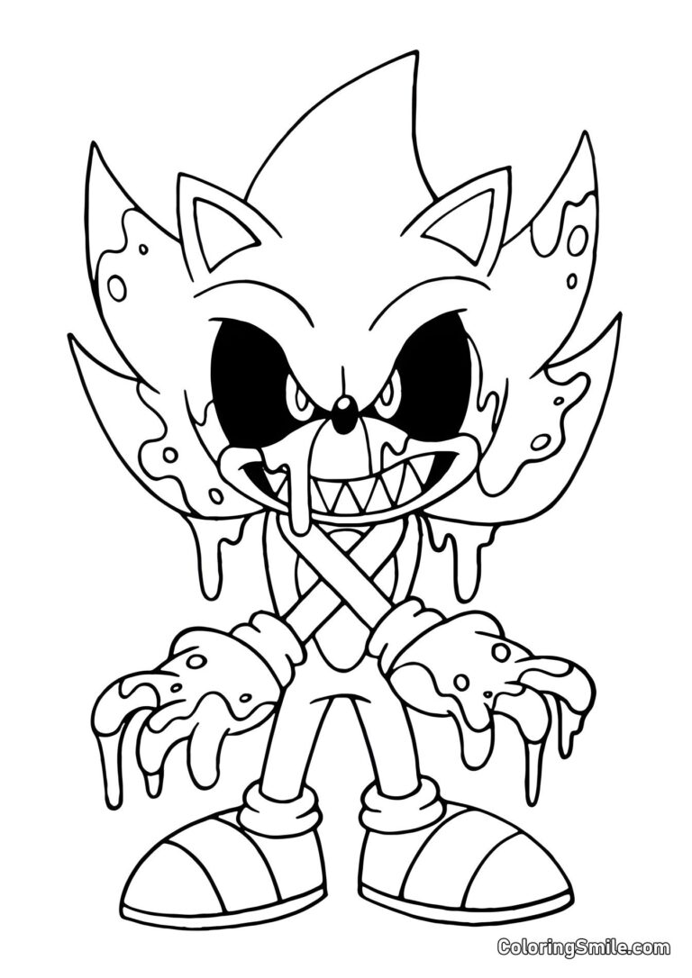 Sonic Coloring Pages | 50+ New Images
