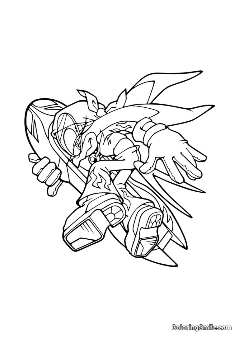 Sonic Coloring Pages | 50+ New Images