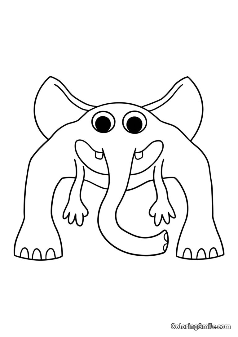 Banban Coloring Pages | Free Printable Sheets