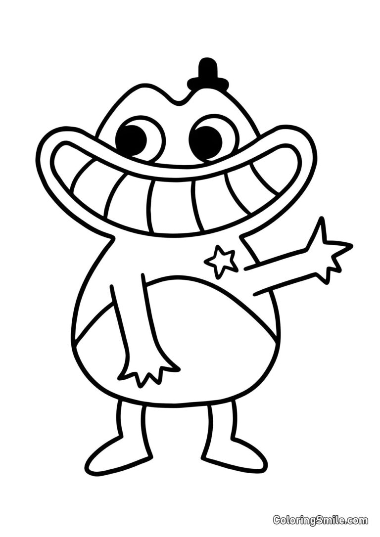 Banban Coloring Pages | Free Printable Sheets