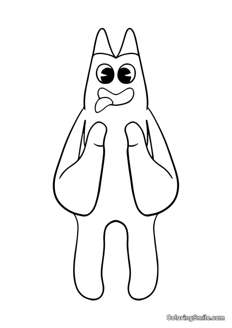 Banban Coloring Pages | Free Printable Sheets