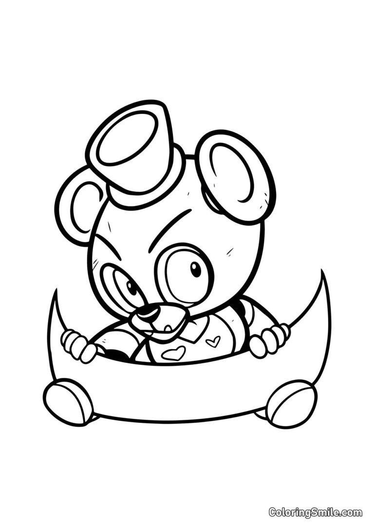 FNAF Animatronic Coloring Pages | Download or Print for Free