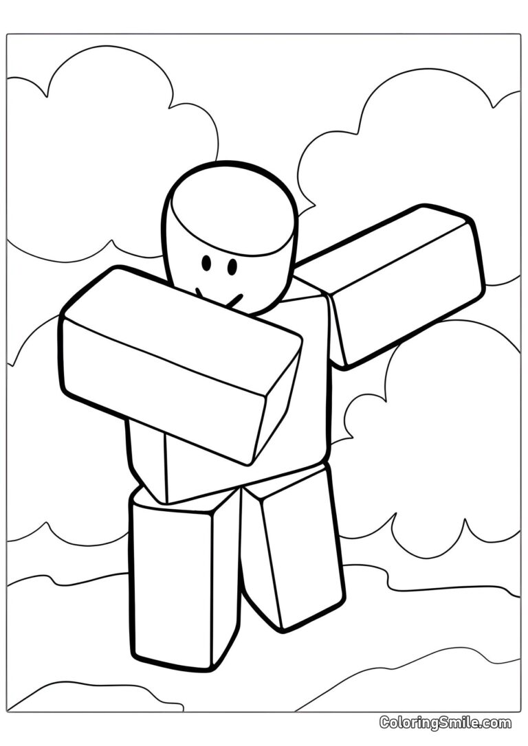Roblox Coloring Pages | Awesome Collection