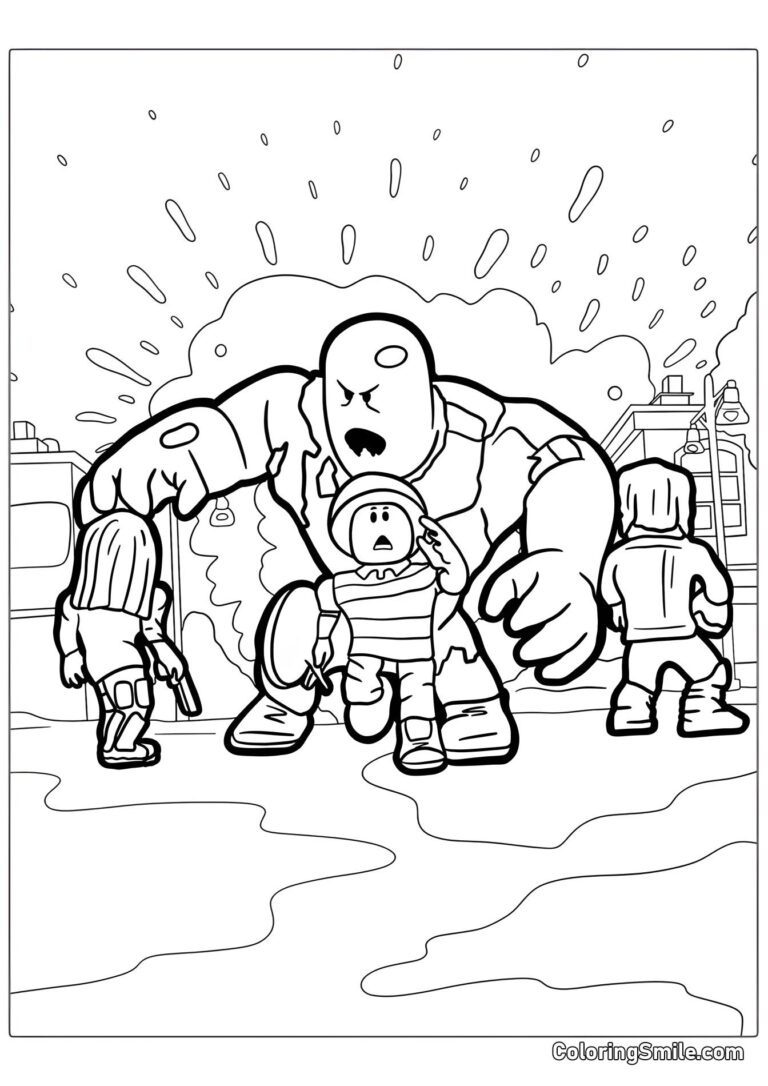 Roblox Coloring Pages | Awesome Collection