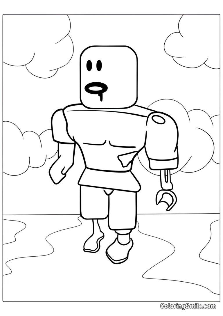 Roblox Coloring Pages | Awesome Collection