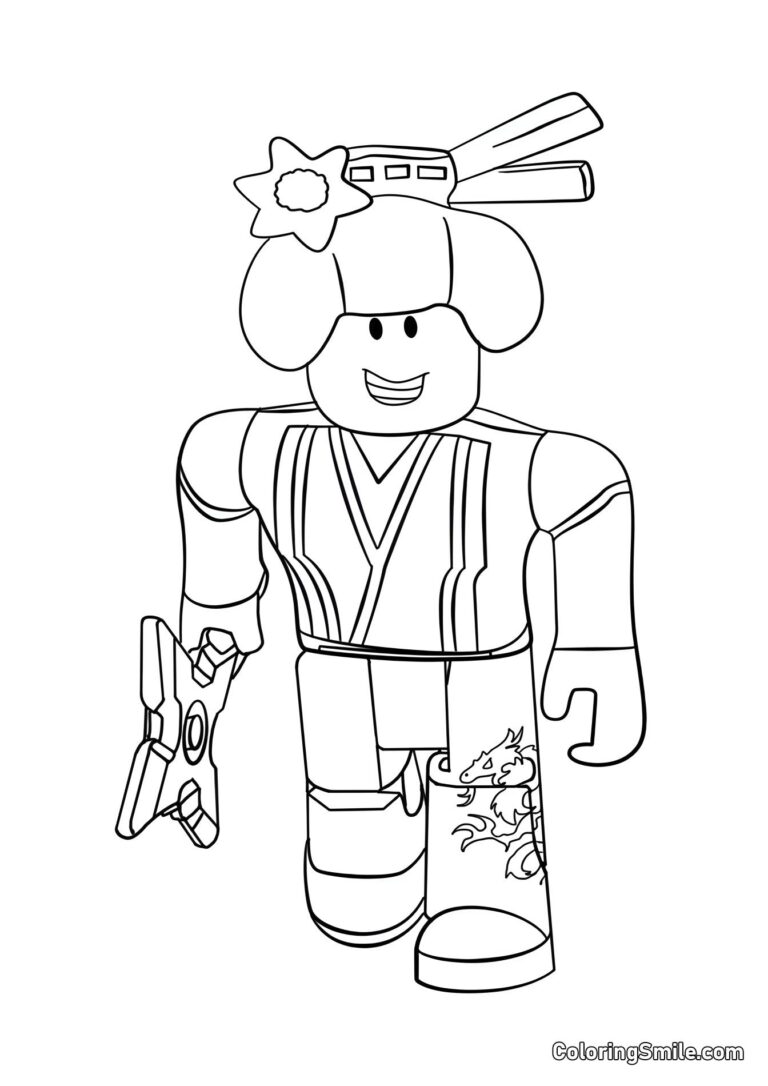 Roblox Coloring Pages | Awesome Collection
