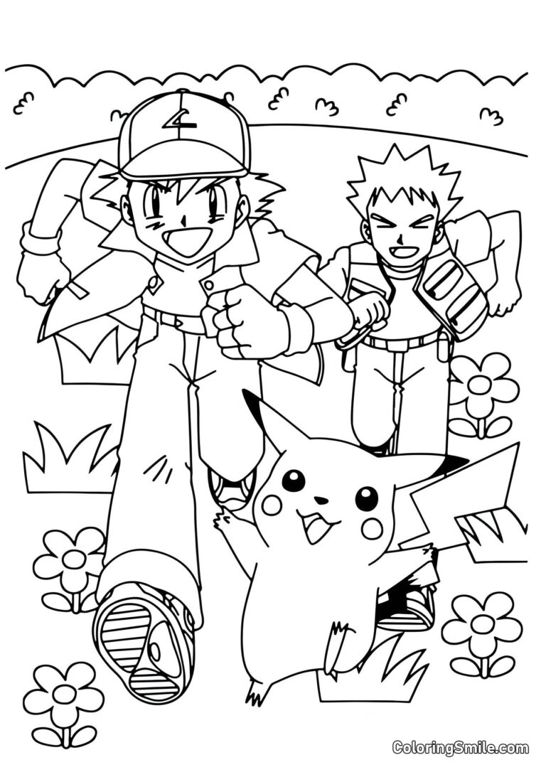 Pikachu Coloring Pages | Print Your Own Pikachu