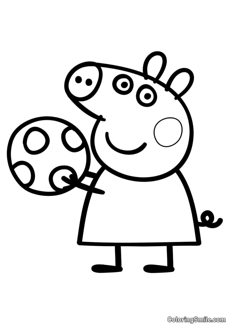 Peppa Pig Coloring Pages | Free Printable PDFs