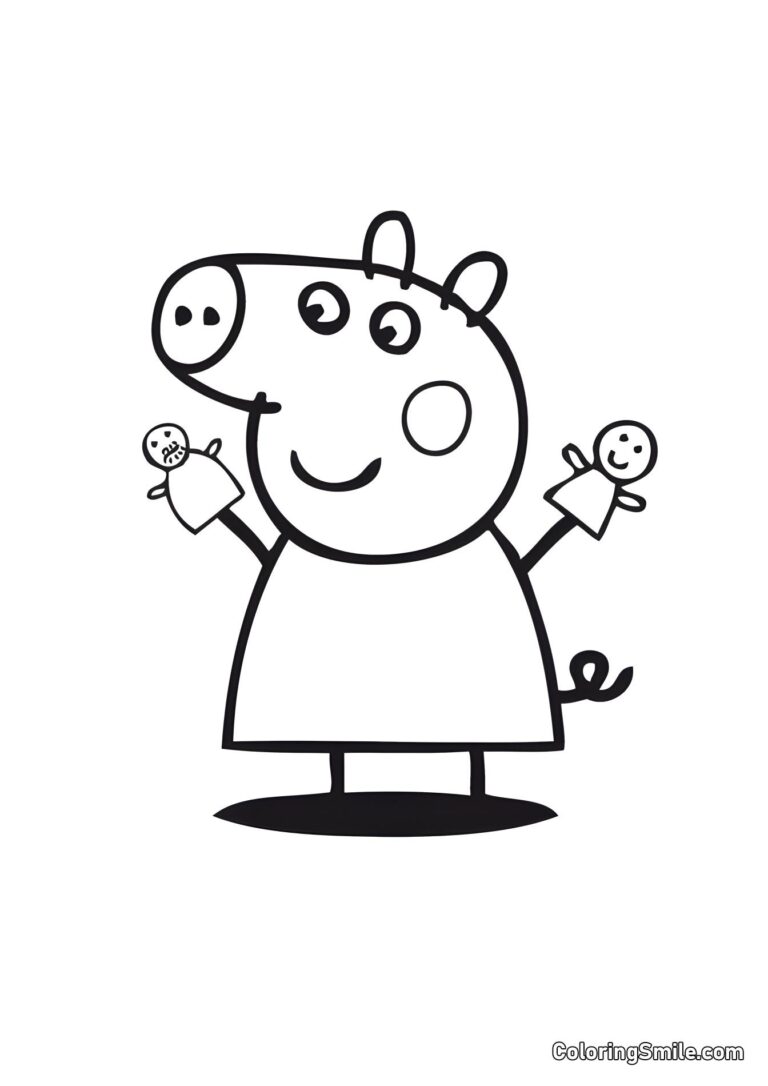Peppa Pig Coloring Pages | Free Printable PDFs