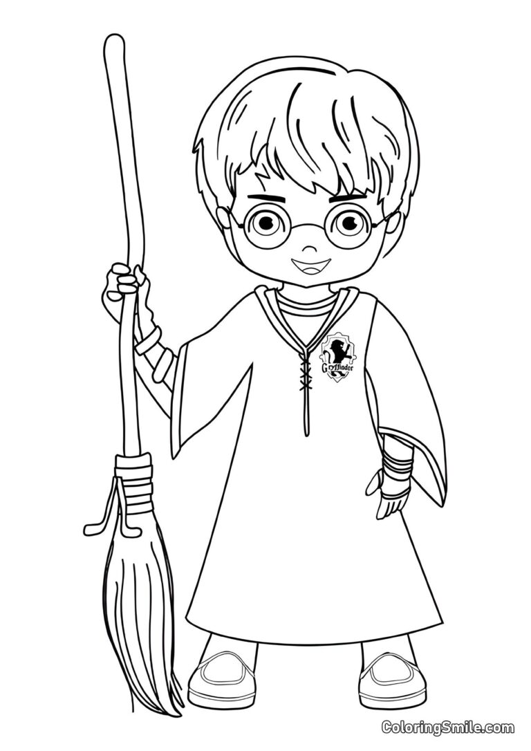 Harry Potter Coloring Pages for Printing | 50 Designs