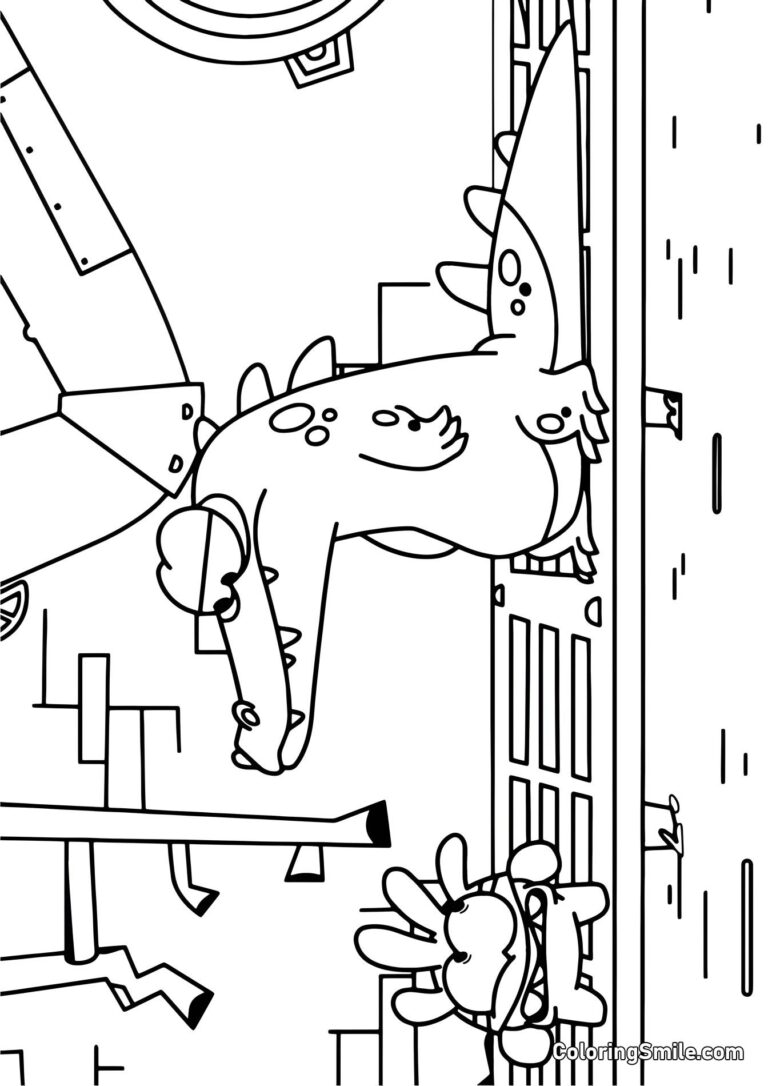 Om Nom Coloring Pages | Free Printable PDFs