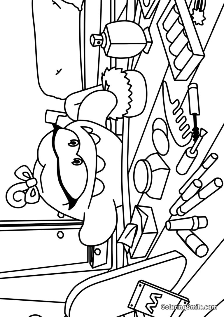 Om Nom Coloring Pages | Free Printable PDFs