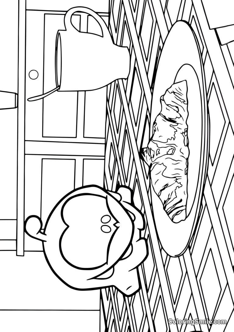 Om Nom Coloring Pages | Free Printable PDFs