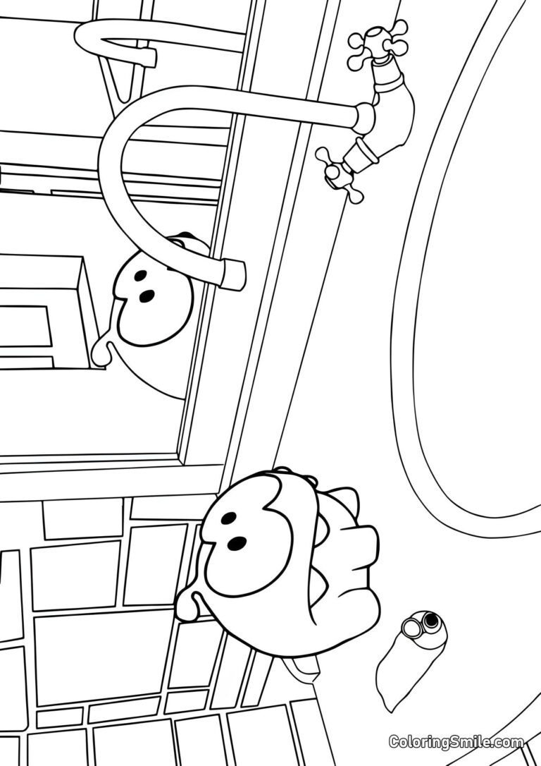 Om Nom Coloring Pages | Free Printable PDFs