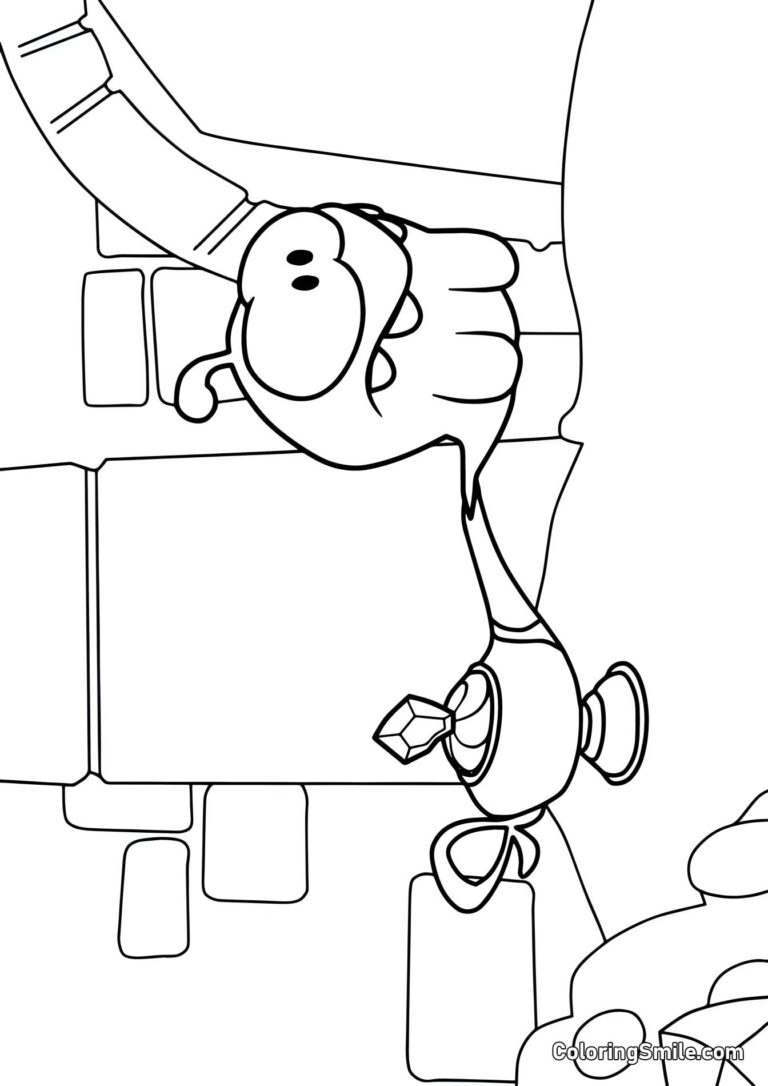 Om Nom Coloring Pages | Free Printable PDFs