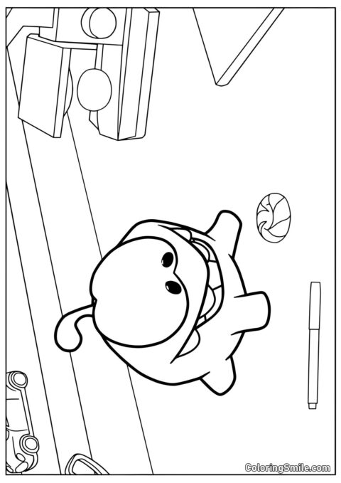 Om Nom Coloring Pages | Free Printable PDFs