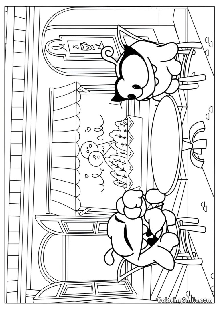 Om Nom Coloring Pages | Free Printable PDFs