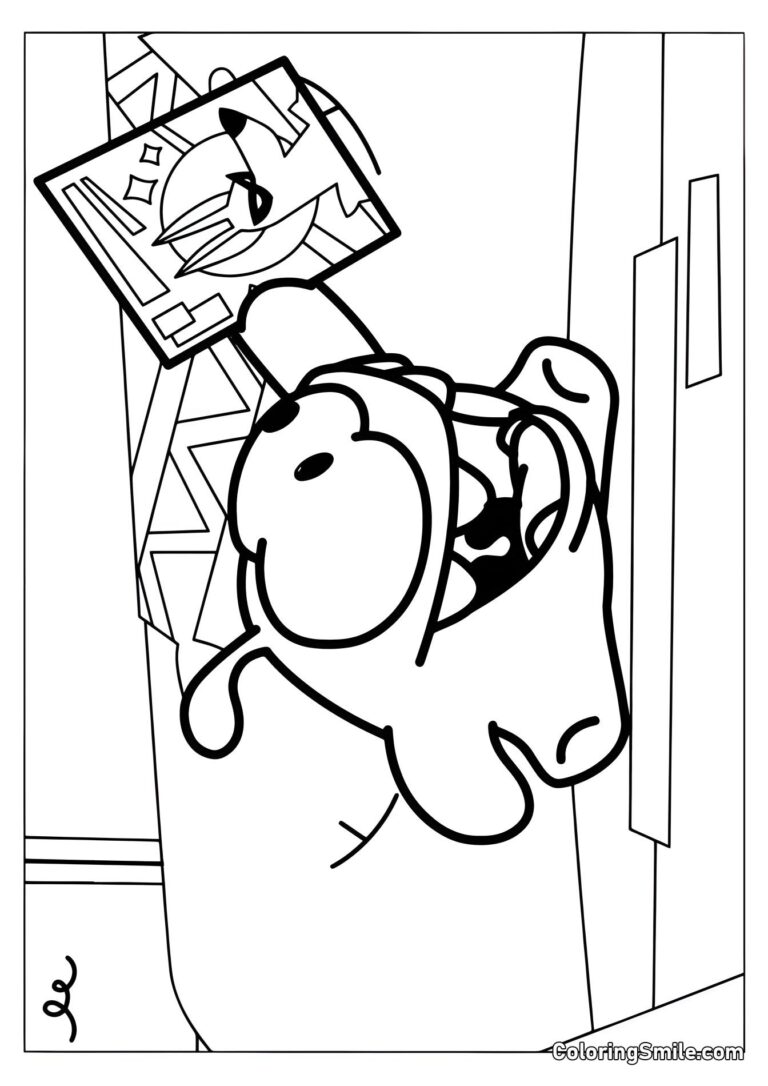 Om Nom Coloring Pages | Free Printable PDFs