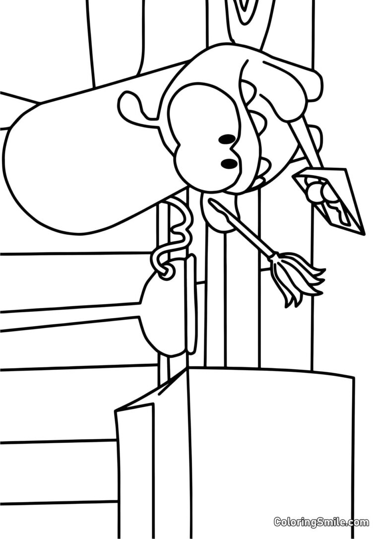 Om Nom Coloring Pages | Free Printable PDFs