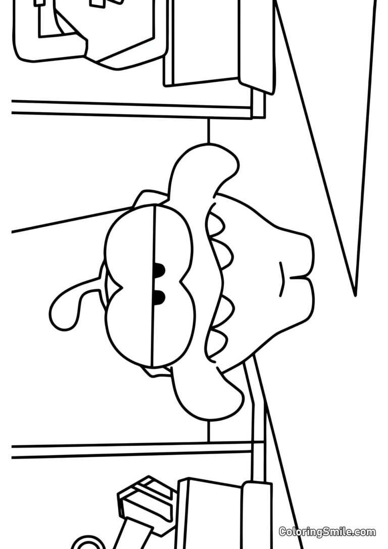 Om Nom Coloring Pages | Free Printable PDFs