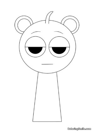 Sprunki Coloring Pages | A Fun Collection for Kids