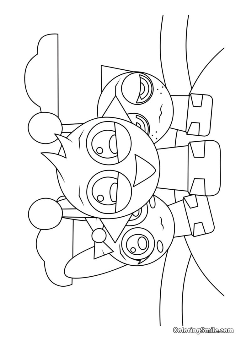 Sprunki Coloring Pages | A Fun Collection for Kids