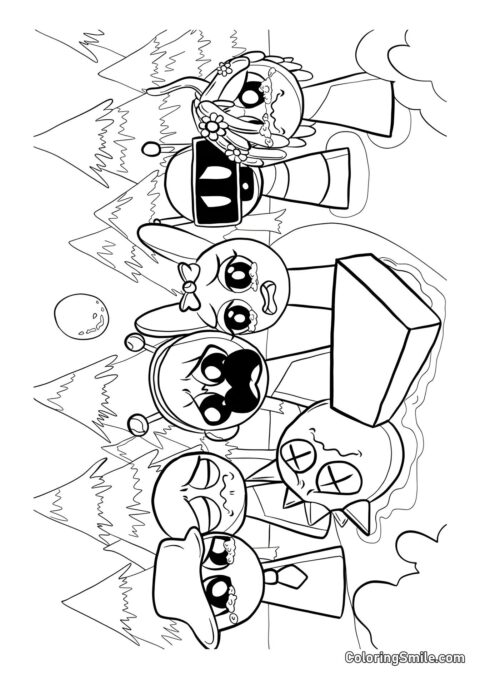 Sprunki Coloring Pages | A Fun Collection for Kids