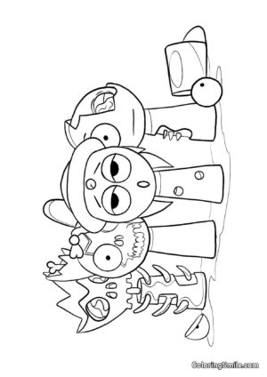 Sprunki Coloring Pages | A Fun Collection for Kids