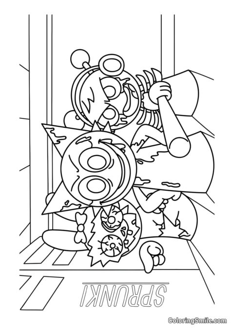 Sprunki Coloring Pages | A Fun Collection for Kids