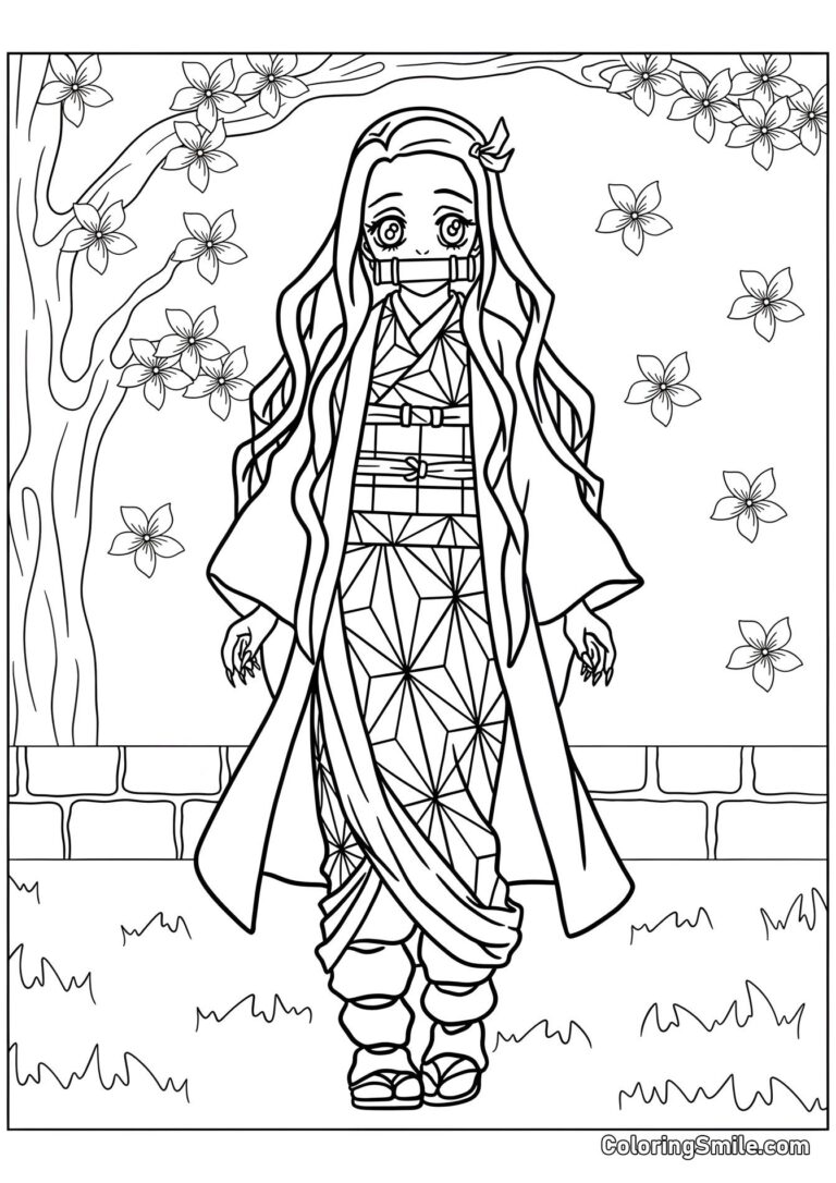 Demon Slayer Coloring Pages | Free Printable Collection