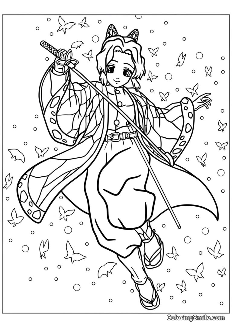 Demon Slayer Coloring Pages | Free Printable Collection