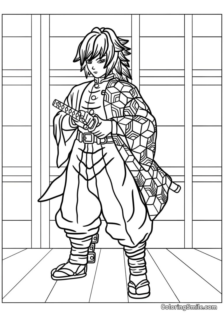Demon Slayer Coloring Pages | Free Printable Collection