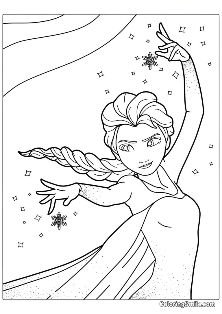 Frozen Coloring Pages | Print & Download PDF