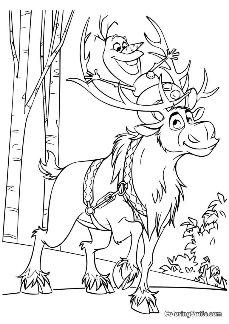 Frozen Coloring Pages | Print & Download PDF